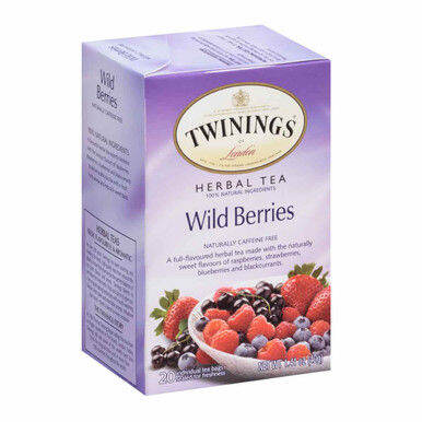 **Twinings Herbal Tea Wild Berries, Caffeine Free, 20 Tea Bags 40g ...