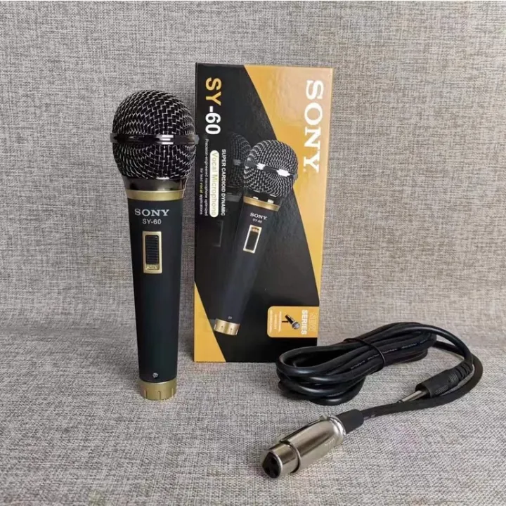 SY-60 Microphone Wired Karaoke Vocal Mic | Lazada PH