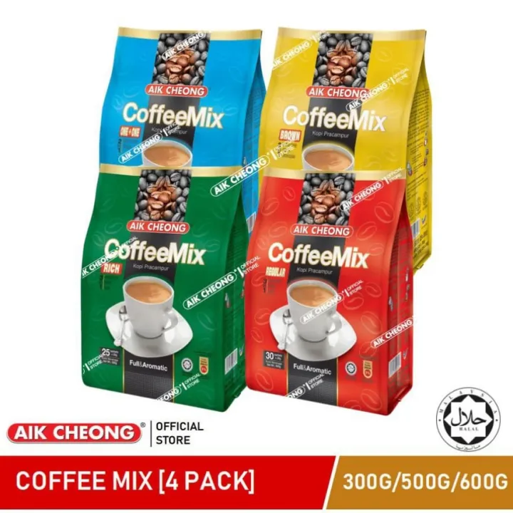 คอฟฟีแมกซ์ Aik Cheong Coffee Mix 3 in 1 มี 4 รสให้เลือก | Lazada.co.th