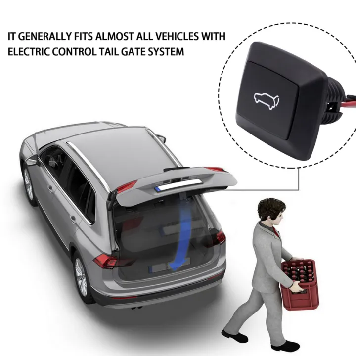 Universal Car Electric Tailgate Trunk Release Switch Car Trunk Switch ...