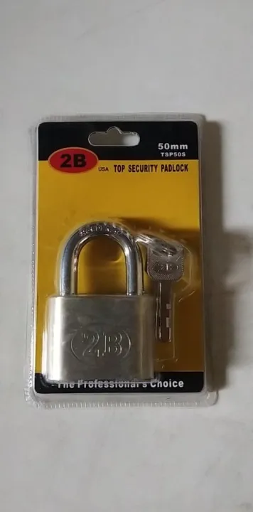 2B PADLOCK 50MM | Lazada PH