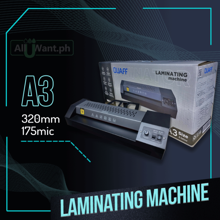 Cuyi A4 A3 Size Laminator Hot Cold Reverse Function 220v Heavy