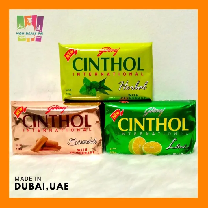 Cinthol Bath Soap Assorted Variants - OPTIONS 125 or 175g | Lazada PH