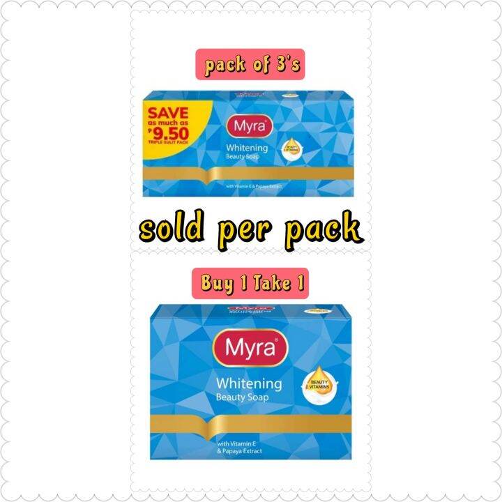 Myra E Soap Beauty Whitening Soap with Vitamin E * SOLD PER PACK ...