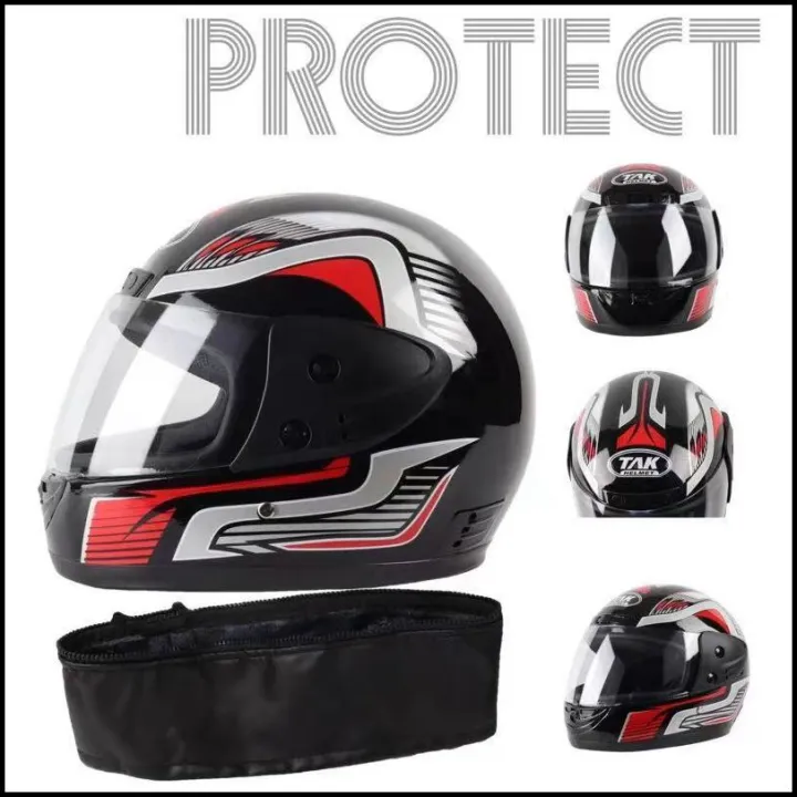 Motorcycle full face helmet, road racing helmet | Lazada PH