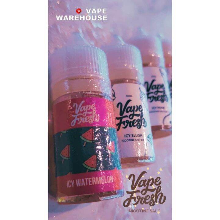 VAPE Vape Fresh Salts Icy Water Melon | Lazada PH