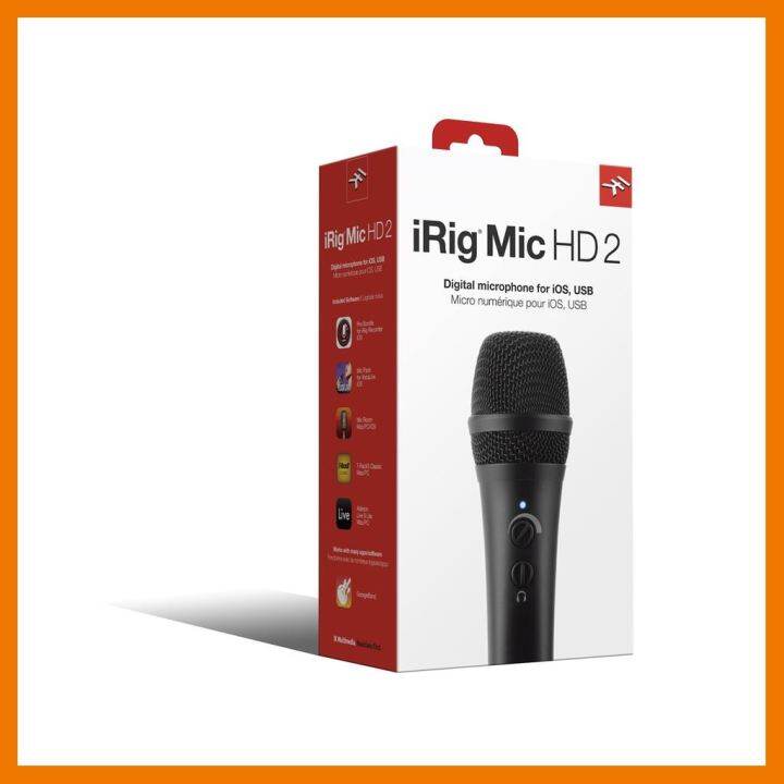สินค้าขายดี!!! iRig Mic HD 2 Handheld Electret Condenser Mic with ...