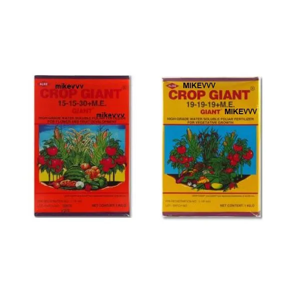 Crop Giant Orange 15-15-30 Crop Giant 19-19-19 Yellow 1KG Foliar Plant ...