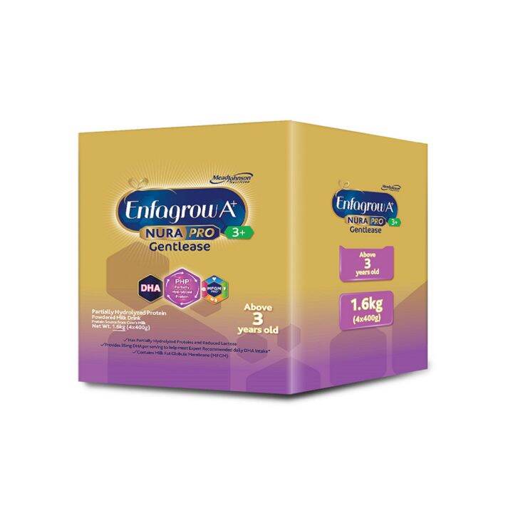 ENFAGROW A+ Nurapro Gentlease 3+ Above 3 Years Old 1.6kg | Lazada PH