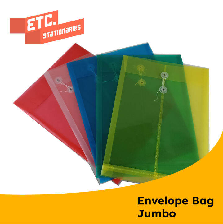 Dataflex Envelope Bag Jumbo / Map Tali Jumbo DF-7212 [12 PCS] | Lazada ...