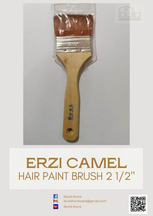 ERZI CAMEL-HAIR PAINT BRUSH 2 1/2" | Lazada PH