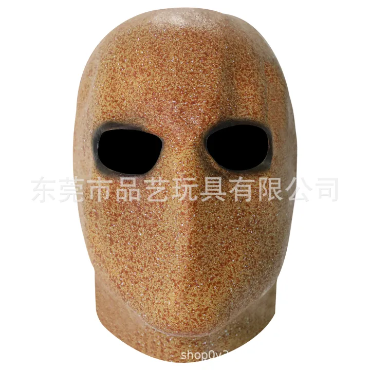 Halloween Evil Faceless Male Latex Mask Horror Funny Stone Man Skull ...
