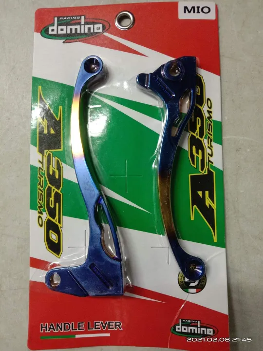 Brake lever Domino 2TONE BLUE GOLD COLOR TW. | Lazada PH