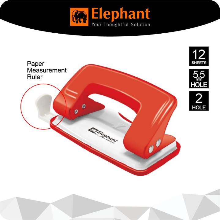Elephant Paper Punch No.DP-480G | Lazada