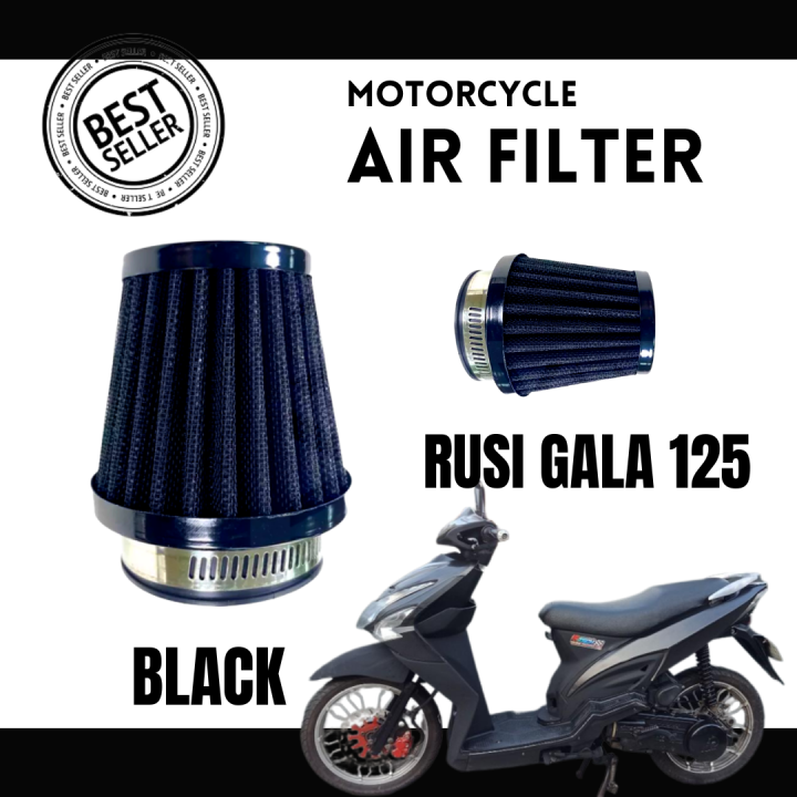 RUSI GALA 125 AIR FILTER | BLACK | MOTOR AIR CLEANER EARBUDS| MUSHROOMS ...