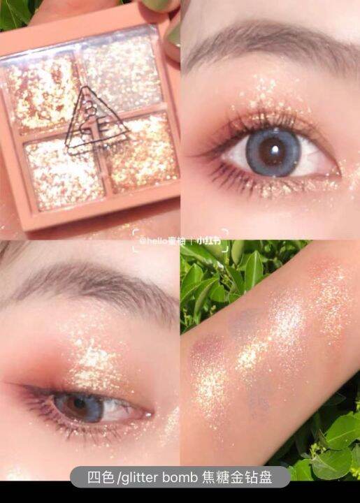 Korea 3ce Pearlescent Matte Overtake 4 Colors 9 Colors Eyeshadow ...