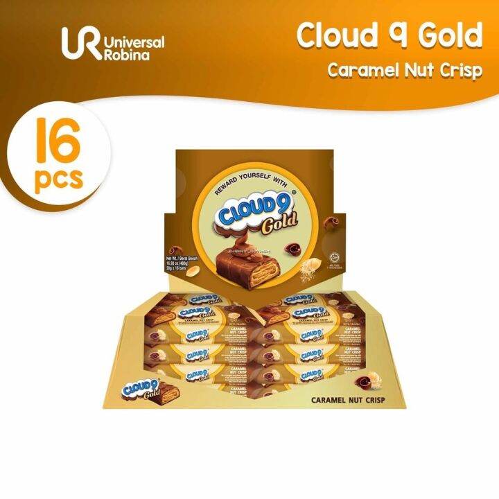 Cloud 9 Gold Caramel Crisp (30g x 16) | Lazada PH