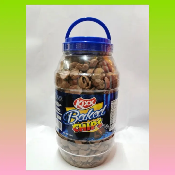 Kixx Backed Chips (Chocolates) Jar | Lazada PH