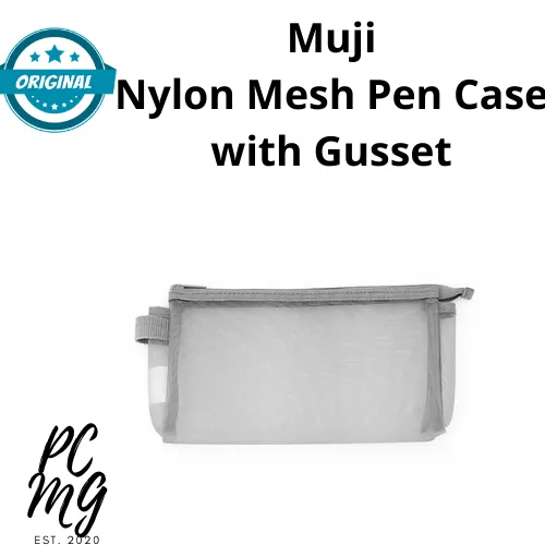 Muji Nylon Mesh Pen Case with Gusset | Lazada PH