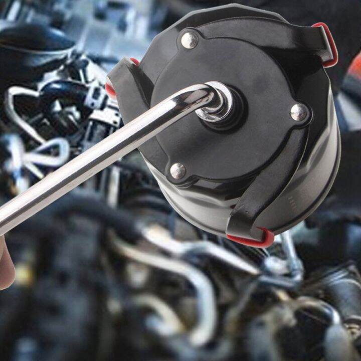 Key Universal Oil Filter Tool 60-100Mm Auto Repair Adjustable 3 Way Oil ...