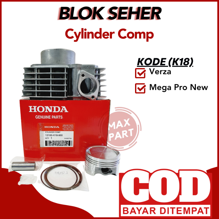BLOCK BLOK SEHER K18 Cilinder Cylinder Assy Comp VERZA M PRO MPRO NEW ...