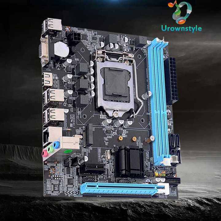 Micro-ATX Motherboard H61 16GB PC Main Board LGA1155 Socket I3/I5/I7 ...