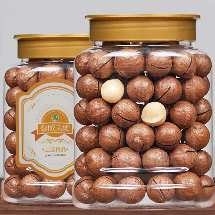 KRunning Roasted Macadamia Nut with Shell (Creamy) Office Snacks Nuts ...