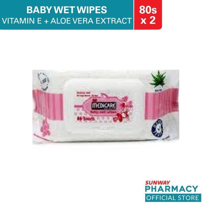 Medicare Baby Wet Wipes 80’s X 2 | Lazada