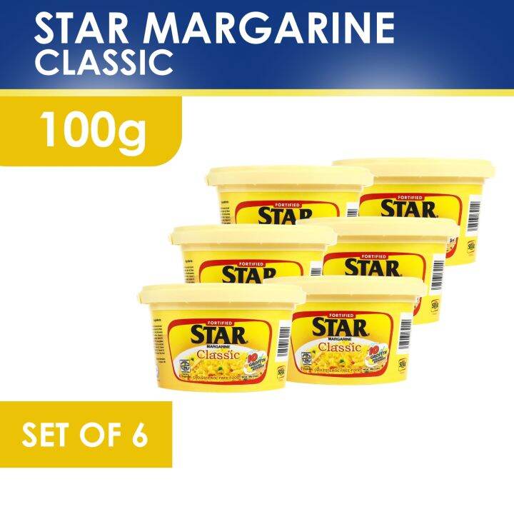 Star Margarine Classic (100g) Set of 6 | Lazada PH