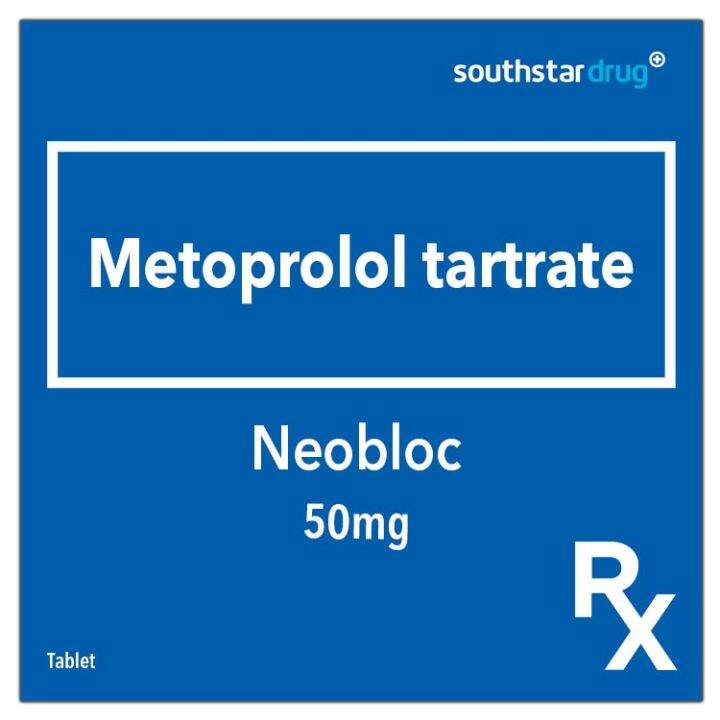 Rx: Neobloc BP 50mg Tablet | Lazada PH