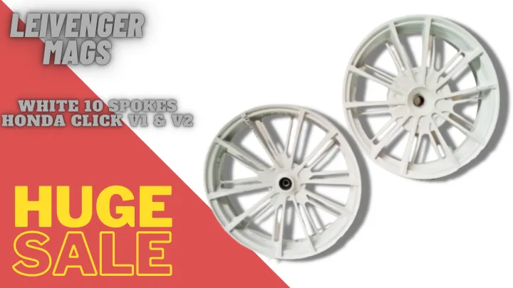 LEIVENGER MAGS WHITE FOR HONDA CLICK V1 & V2 | Lazada PH