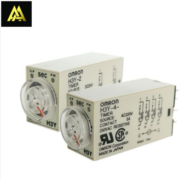 ถูกสุด!! ชุดละ250บาท📦 Timer Relay H3Y-4 +ซ๊อกเก็ตรีเลย์ ของแท้!! สต็อก ...