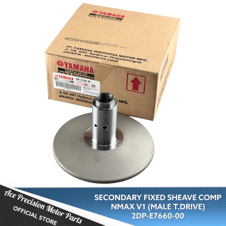 SECONDARY FIXED SHEAVE COMP (MALE TORQUE DRIVE) NMAX V1 2DP-E7660-00 GENUINE | Lazada PH