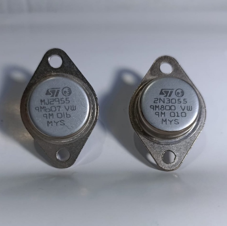 SET MJ2955 2N3055 ST TR FINAL POWER TRANSISTOR | Lazada Indonesia