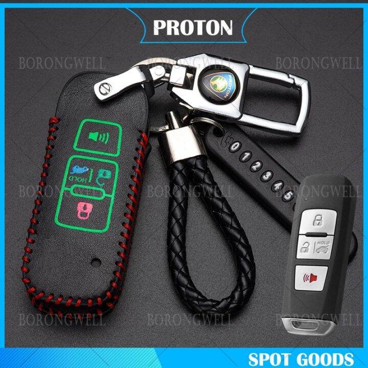 For Proton iriz Persona Leather Car Key Cover Car Key Protector | Lazada