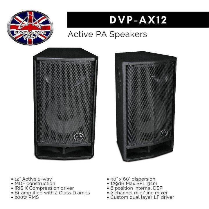 WHARFEDALE DVP AX12 SPEAKER | Lazada Indonesia