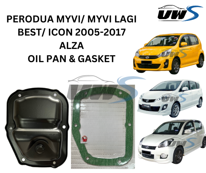 PERODUA MYVI/ MYVI LAGI BEST/ ICON 2005-2017 ALZA OIL PAN COVER /OIL ...