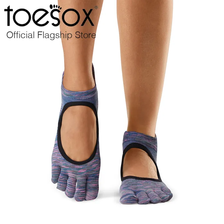 ToeSox Grip Full Toe Bellarina Tec โทซอคส์ ถุงเท้ากันลื่นปิดนิ้วเท้า ...