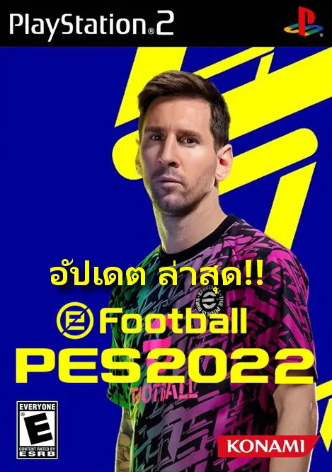 [PS2] eFootball PES 2022 Season Update May English (1 DISC) เกมเพลทู ...