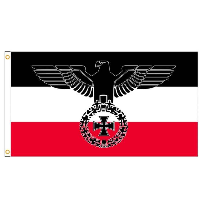 90X150cm German Empire Reich Eagle Iron Cross Flag Power Points ...