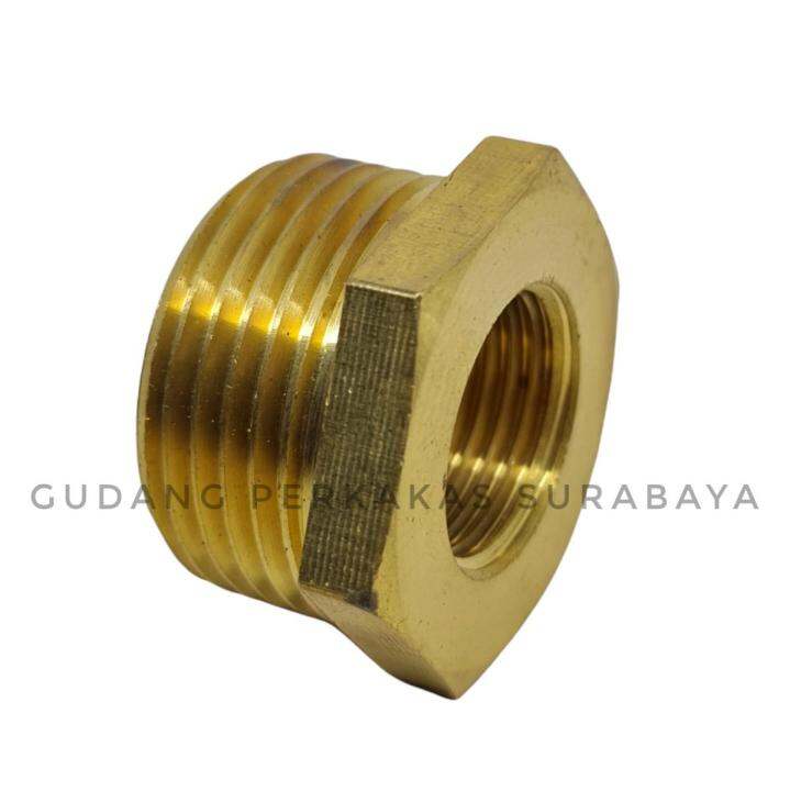 VERLOP RING BUSHING SAMBUNGAN PIPA DRAT LUAR x DRAT DALAM ADAPTER DRAT DRAT LUAR x DRAT DALAM ...