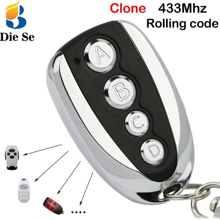 RF 433.92MHz Universal Clone Waterproof Remote Control Copy Function for CAME NICE DOORHAN CASIT ...