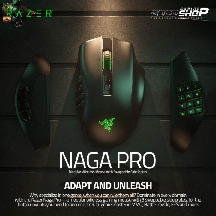 Razer Naga Pro Wireless Mouse Gaming - Gaming Mouse | Lazada Indonesia