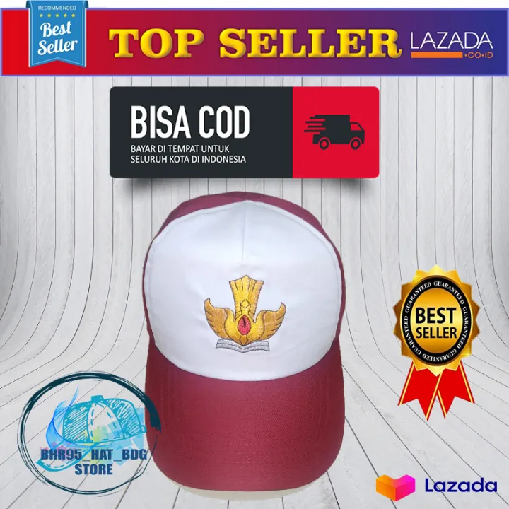 TOPI SD MERAH PUTIH | Lazada Indonesia
