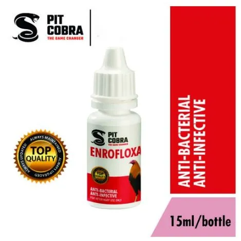 PINTAKASI Pit Cobra Enrofloxacin 15mL Drops Anti-Bacterial, Anti ...