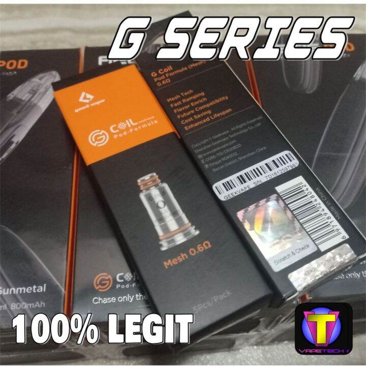 Geekvape G Series Coil / OCC for Aegis Pod/Wenax (1pc) (1 pack) 100 ...