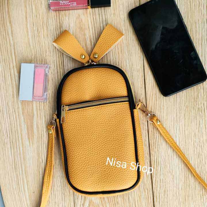 tas selempang kecil / tas kecil untuk hp dan uang / dompet hp dan uang wanita terbaru lucu / tas ...