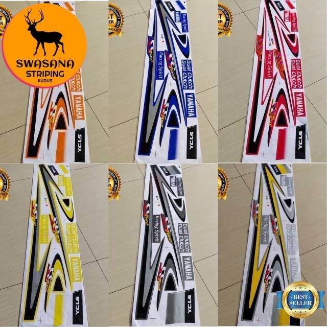 Striping Decal Polet Sticker list body yamaha fizr f1zr ss two sstwo ...