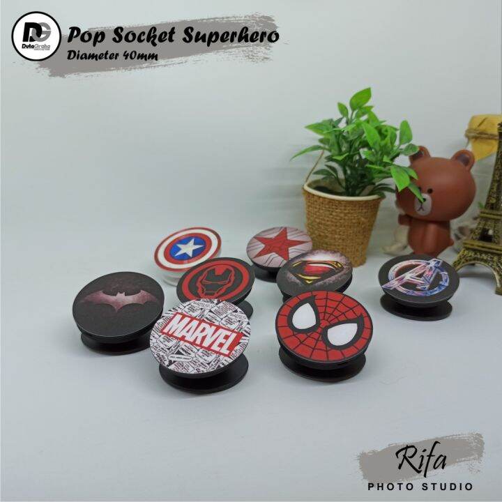 [Ready Stock] Griptok Pop Socket Popsocket SUPERHERO II Limited Edition ...
