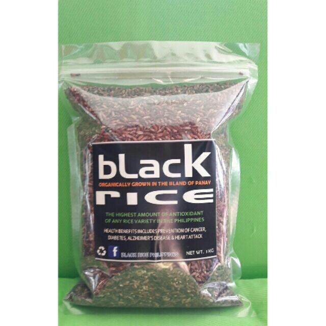Unpolished Black Rice-Organically grown -Black Rice Philippines | Lazada PH